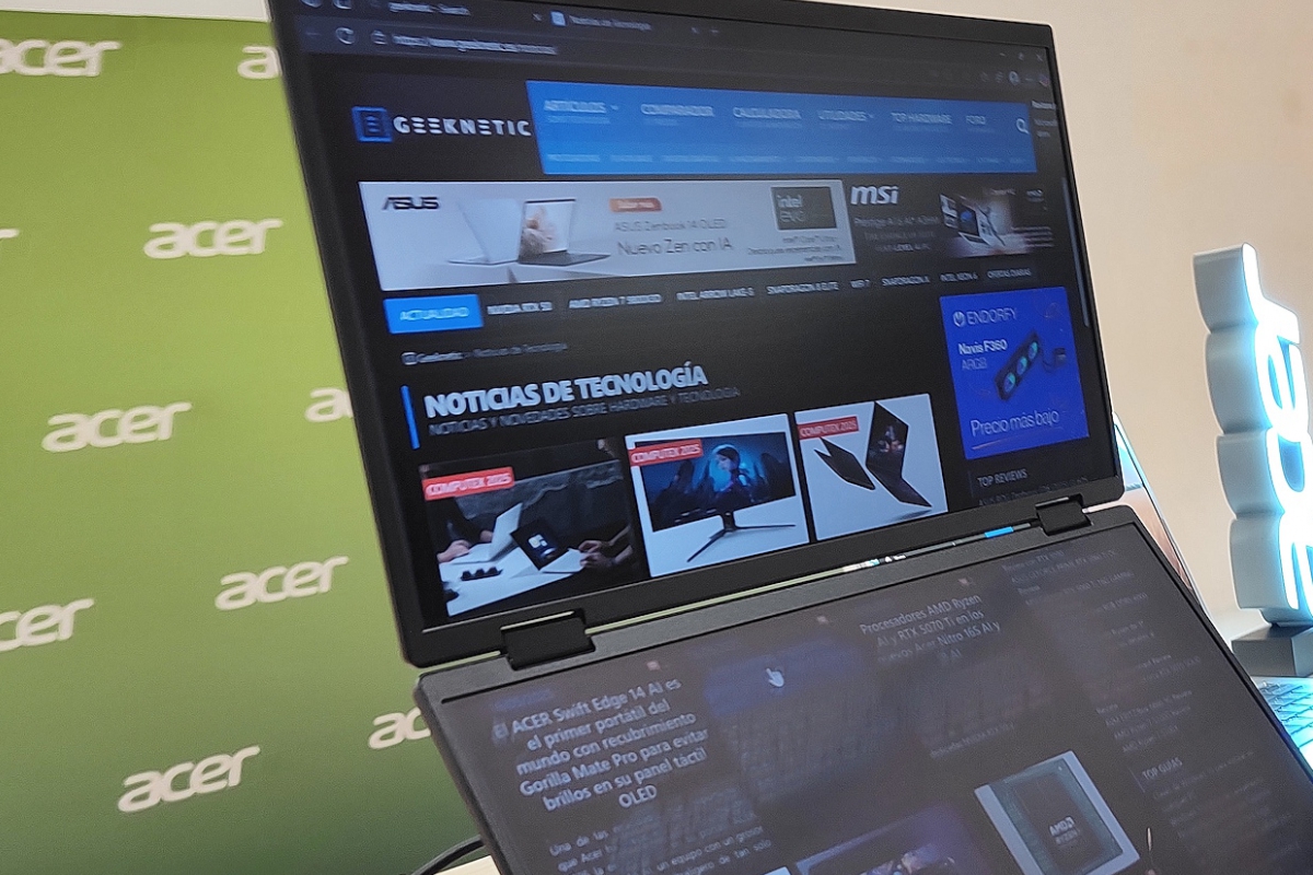 Acer amplía su gama de monitores portátiles con tres referencias, dos ...