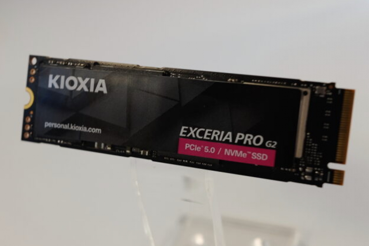 KIOXIA trabaja en su SSD PCIe Gen 5 EXCERIA PRO G2 con velocidades de 14 GB/s