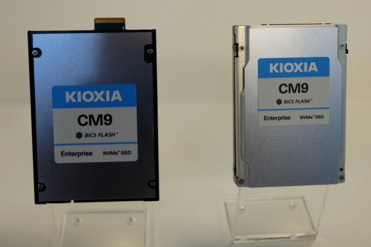 Los SSD empresariales KIOXIA CM9 alcanzarán 14,8 GB/s y 61,44 TB gracias al uso de memorias BiCs ...