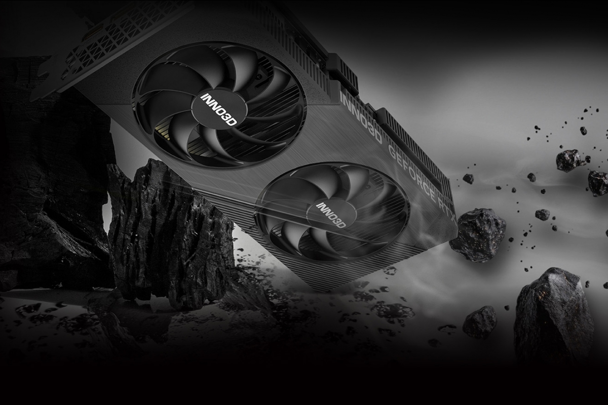 Según INNO3D, la NVIDIA RTX 5050 tiene un rendimiento similar a una RTX ...