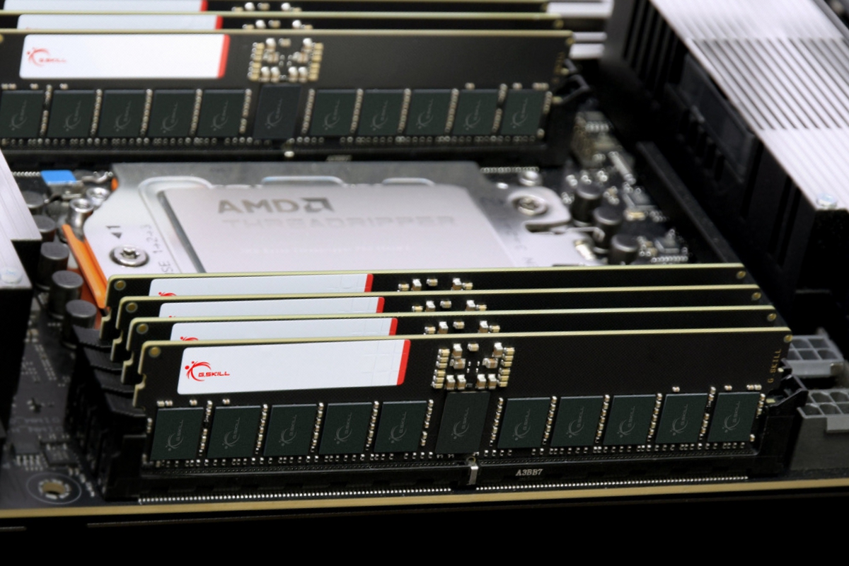 G.Skill presenta su kit DDR5 R-DIMM de 512 GB a 6400 MHz con PCB de 16 capas y protección ...