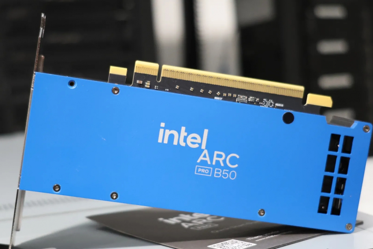 La Intel Arc Pro B50 se lanza por 349 dólares, una tarjeta para ...