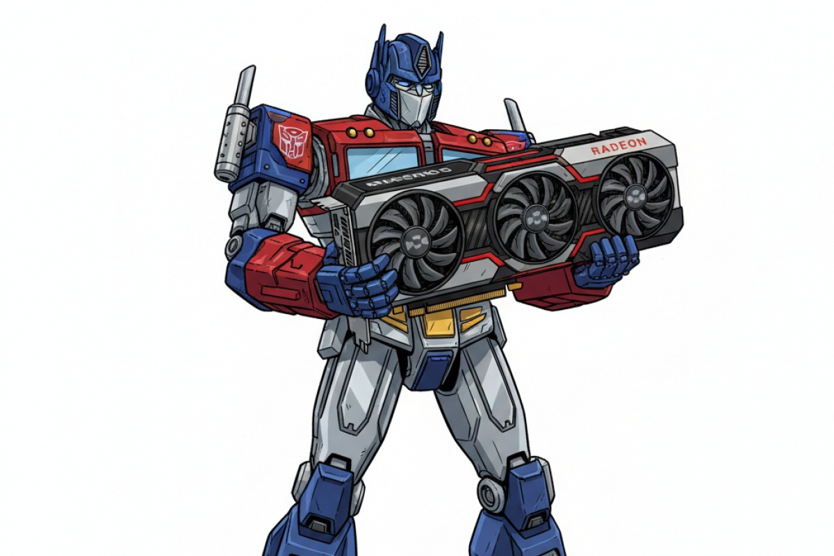 AMD ha puesto nombre en clave de Transformers a su próxima familia RDNA 5