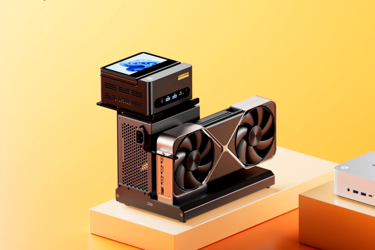 La nueva base para eGPU de AOOSTAR cuenta con Thunderbolt 5 y hueco ...
