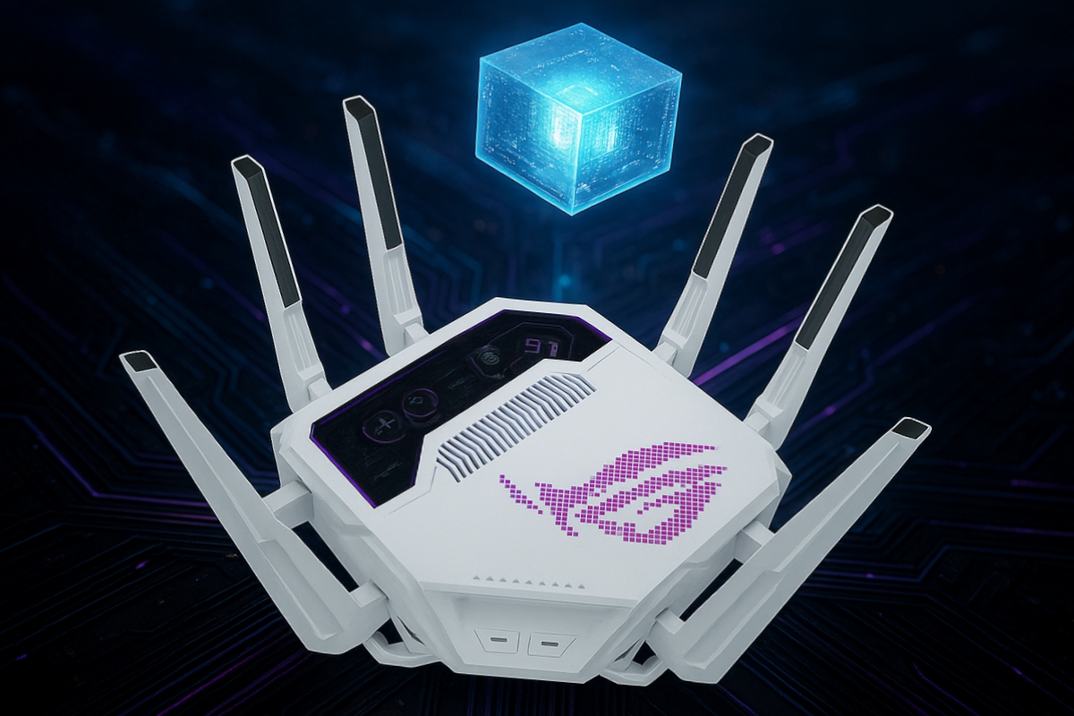 ASUS presenta el ROG Rapture GT-BE19000AI, un router con IA integrada y ...