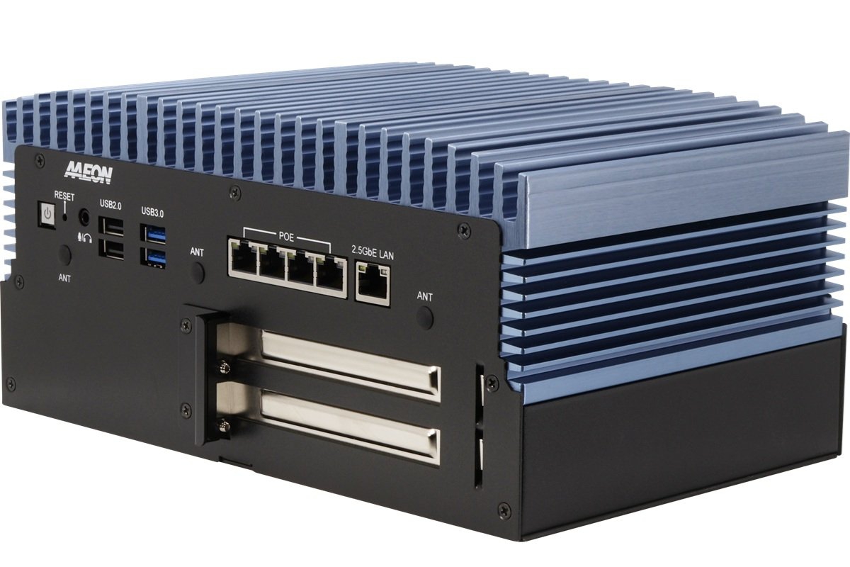 Nuevo AAEON BOXER-6801-RAP, un MiniPC fanless con 4 conectores PoE y ...