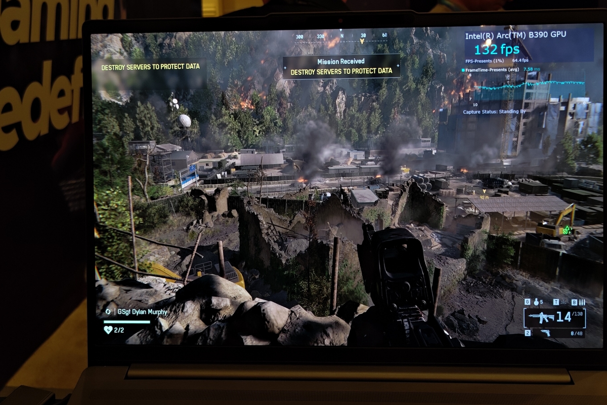 Primeros benchmarks de juegos del Intel Core Ultra X9 388H con la Intel ...