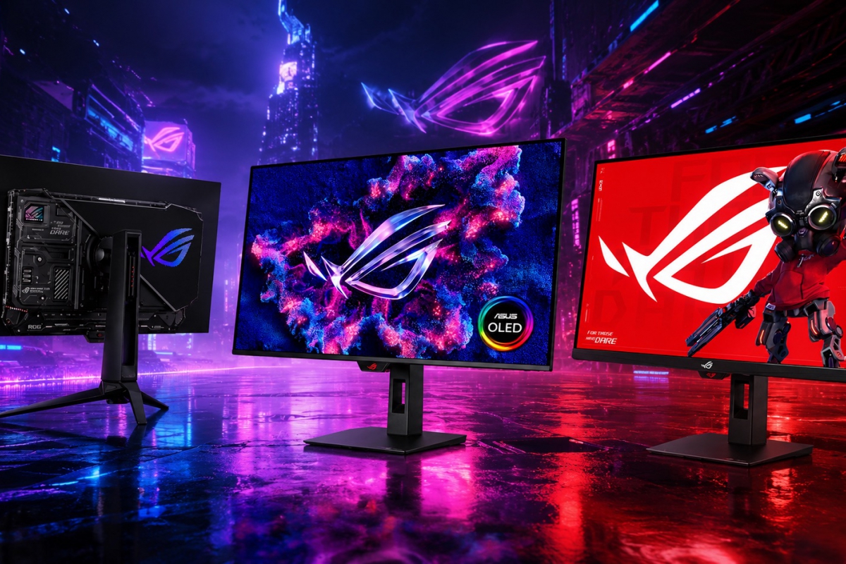 ASUS presenta cuatro nuevos monitores ROG en Computex 2026: dos Swift ...