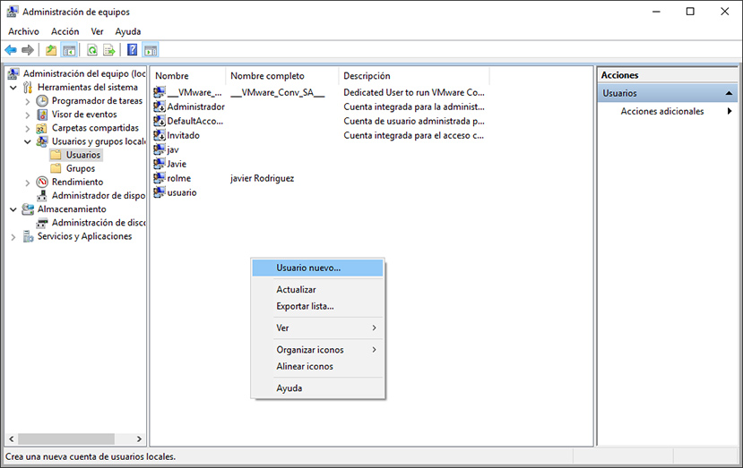 Como habilitar la cuenta de invitado de Windows 10