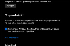 Como bloquear el PC con Windows Goodbye en Windows 10 Creators Update