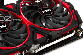 MSI pasa del blanco al rojo el diseño de su Radeon RX 570 Armor MK2