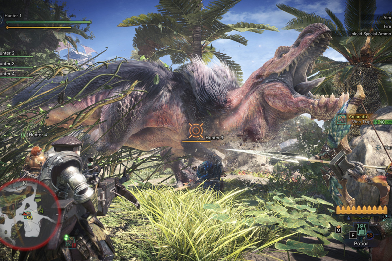 Desvelados los requisitos del Moster Hunter World para PC