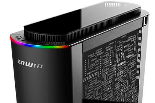 Aluminio curvado y cristal templado en la llamativa torre E-ATX InWin 915