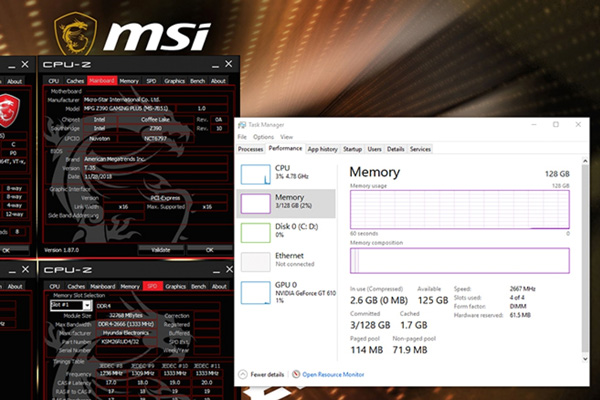 MSI implementa el soporte para módulos de 32GB de memoria RAM en sus ...