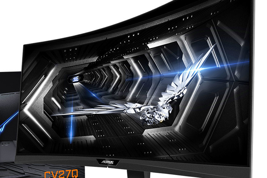 Gigabyte AORUS CV27Q: 27 pulgadas QHD con curvatura 1500R, FreeSync 2 ...