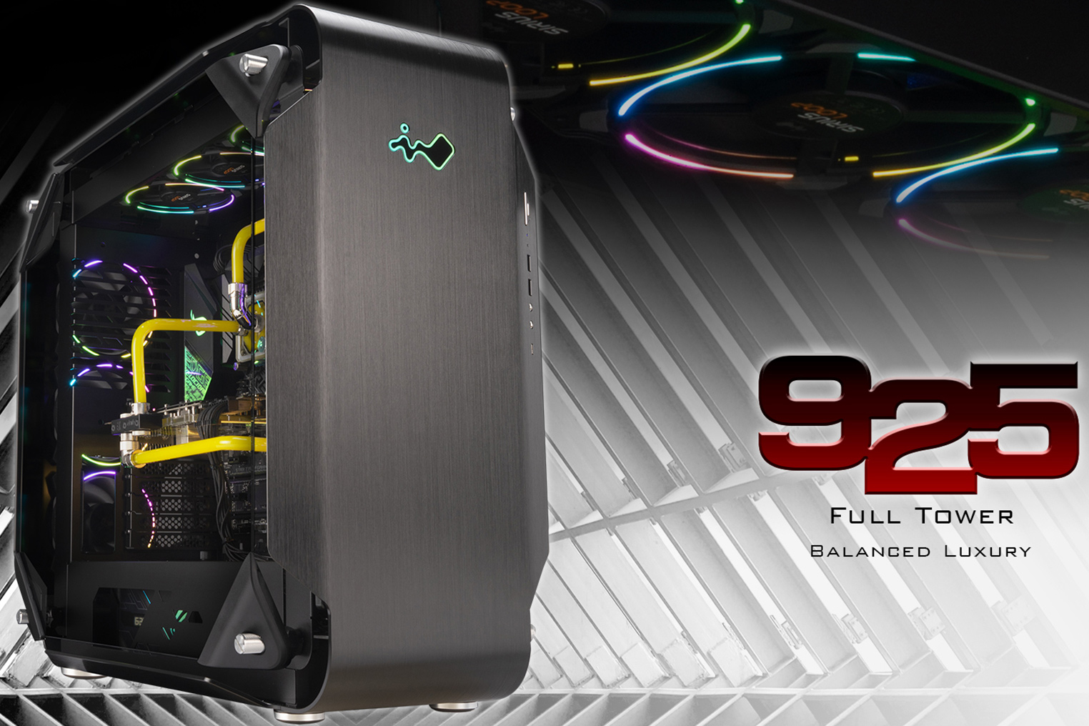La caja Full Tower Premium InWin 925 llega con doble cristal templado ...