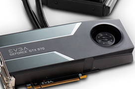 EVGA GTX 970 HYBRID GAMING con refrigeración líquida