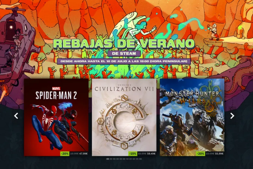 Llegan las rebajas de verano de Steam con descuentos de hasta el 90% en títulos seleccionados