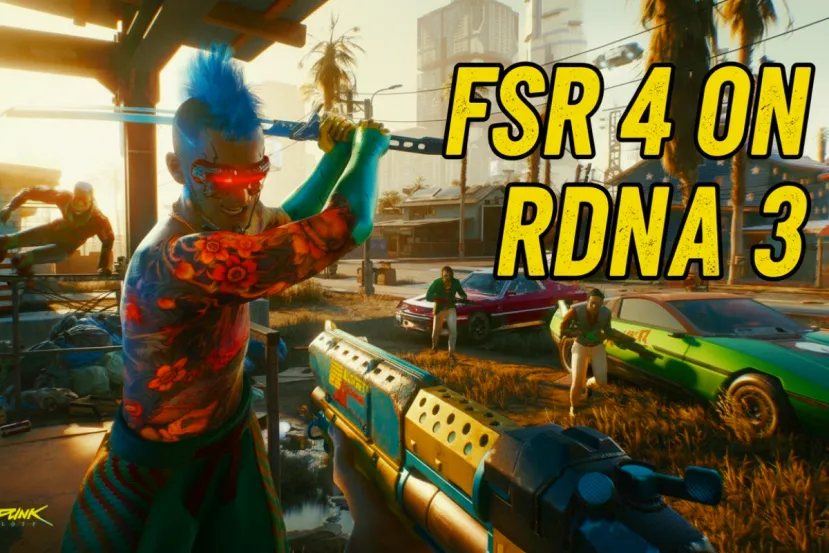 Los modder consiguen ejecutar FSR 4 en tarjetas Radeon RX 7000 Series