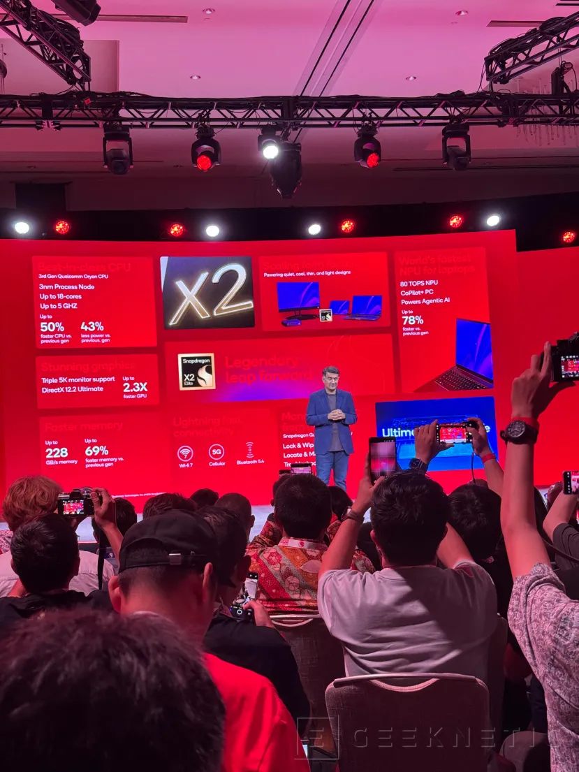 Snapdragon X2 Elite Extreme al Detalle: 18 núcleos Oryon de 3a gen, nueva GPU Adreno y NPU de 80 ...