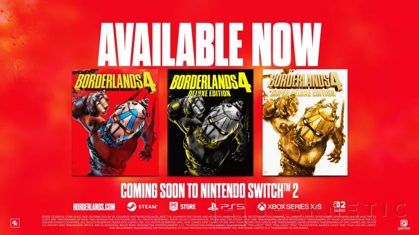 Borderlands 4 presenta C4SH, su primer DLC de pago que estará disponible en el primer trimestre ...