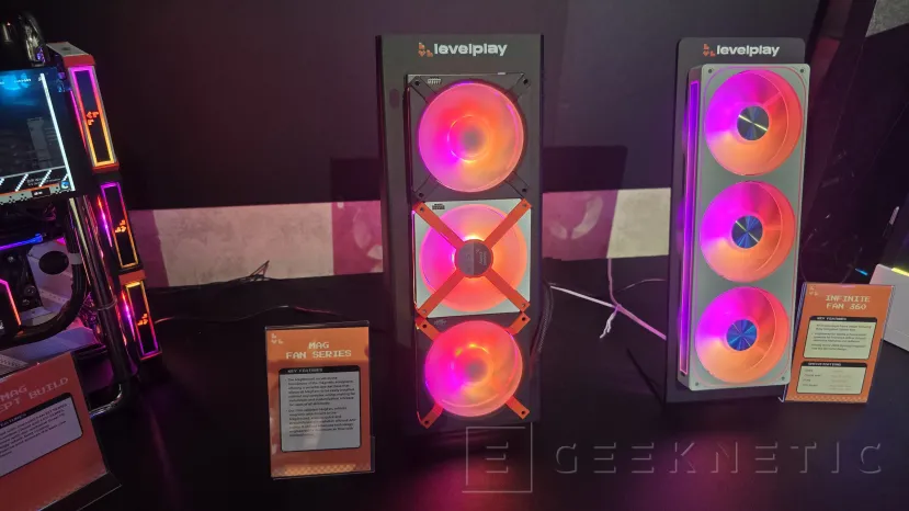 LevelPlay apuesta por ventiladores modulares magnéticos con RGB y una ...