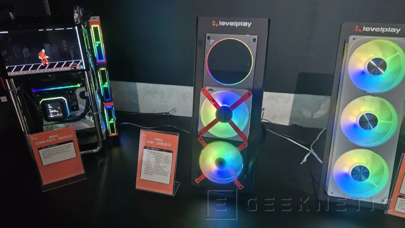 LevelPlay apuesta por ventiladores modulares magnéticos con RGB y una ...