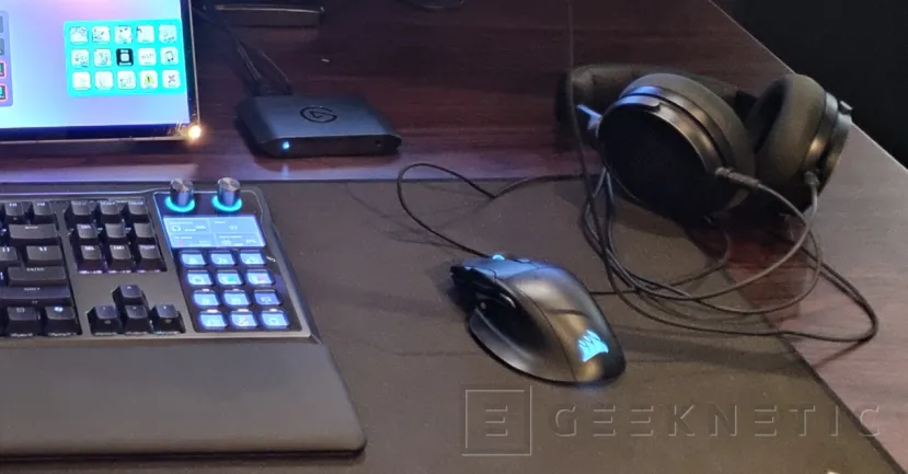 Teclado Hall Effect al 60 %, ratón con Stream Deck y auriculares HS35 ...