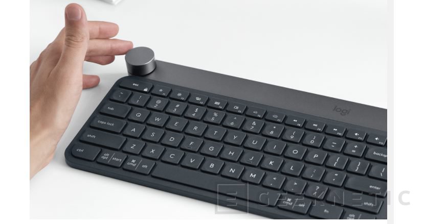 Logitech lanza el nuevo teclado Craft para Windows y MacOS